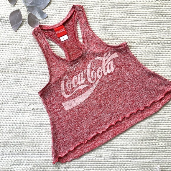 Coca Cola | Tops | Vintage Cocacola Crop Top Ab02 | Poshmark